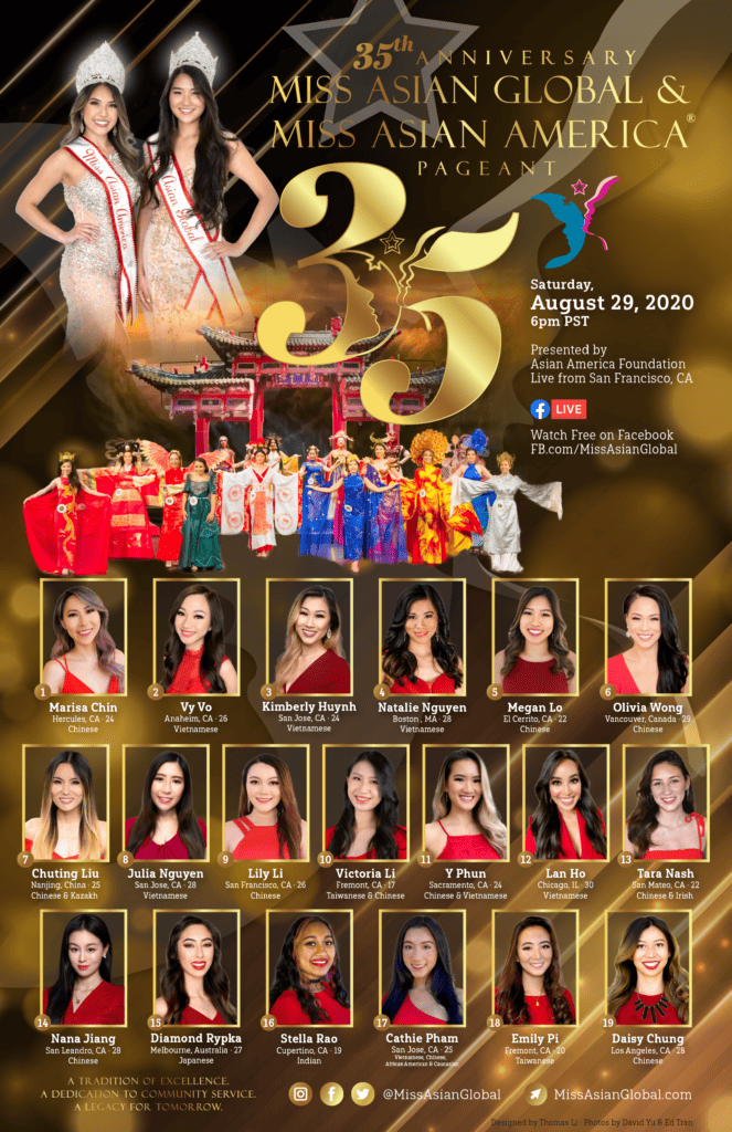 2020 Miss Asian Global & Miss Asian America Pageant